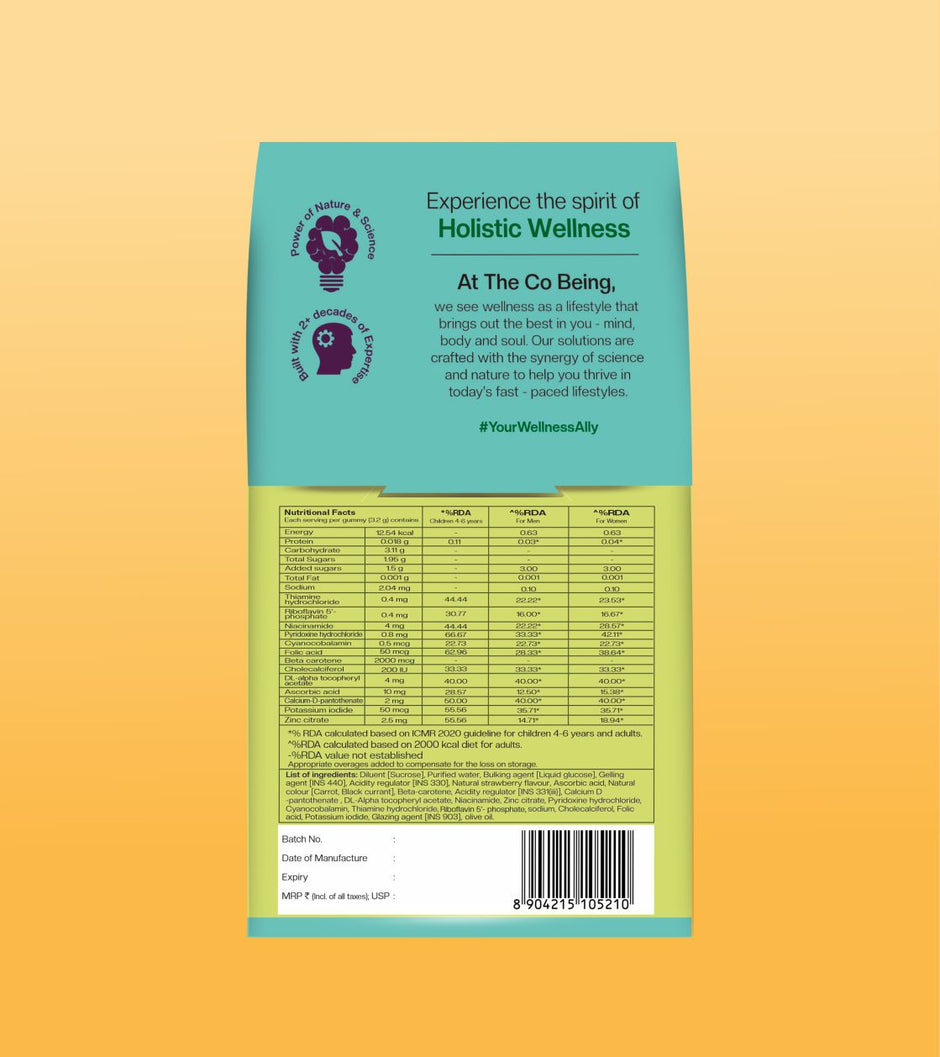 Best Multivitamin Online | Safe and Effective | The Co Being